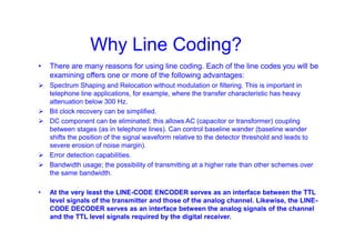 Line coding | PDF
