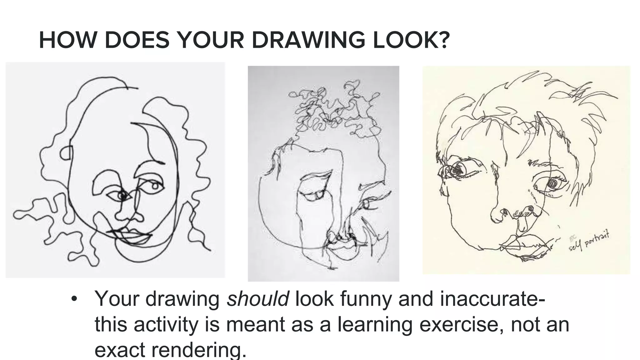 Line, contour line, and observation drawing | PPTX