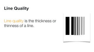 Line, contour line, and observation drawing | PPTX