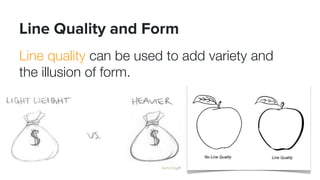 Line, contour line, and observation drawing | PPTX