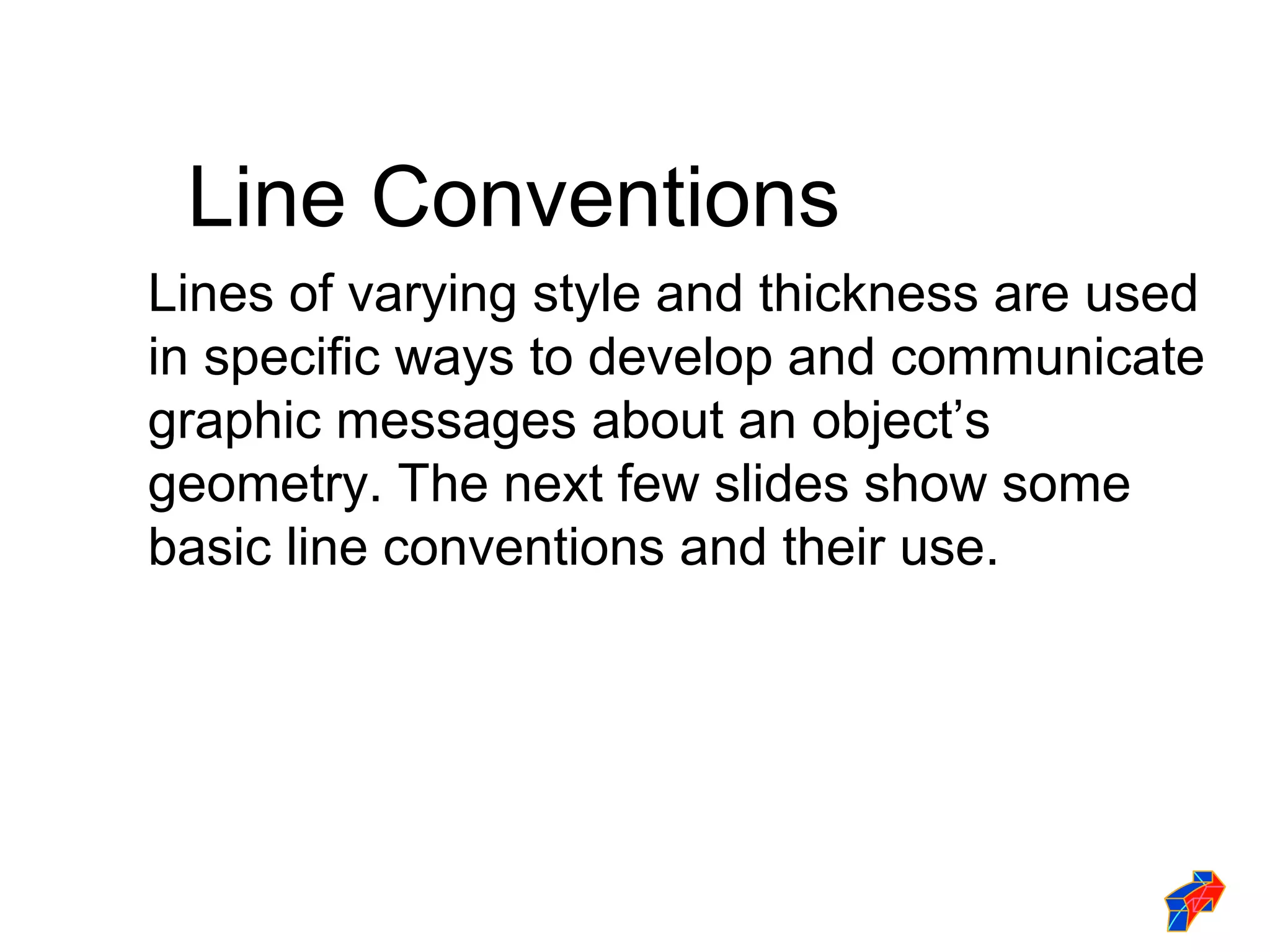 Line conventions | PPT