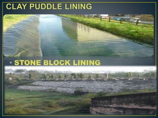 Lined canal ppt | PPTX