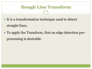 Line Detection | PPT