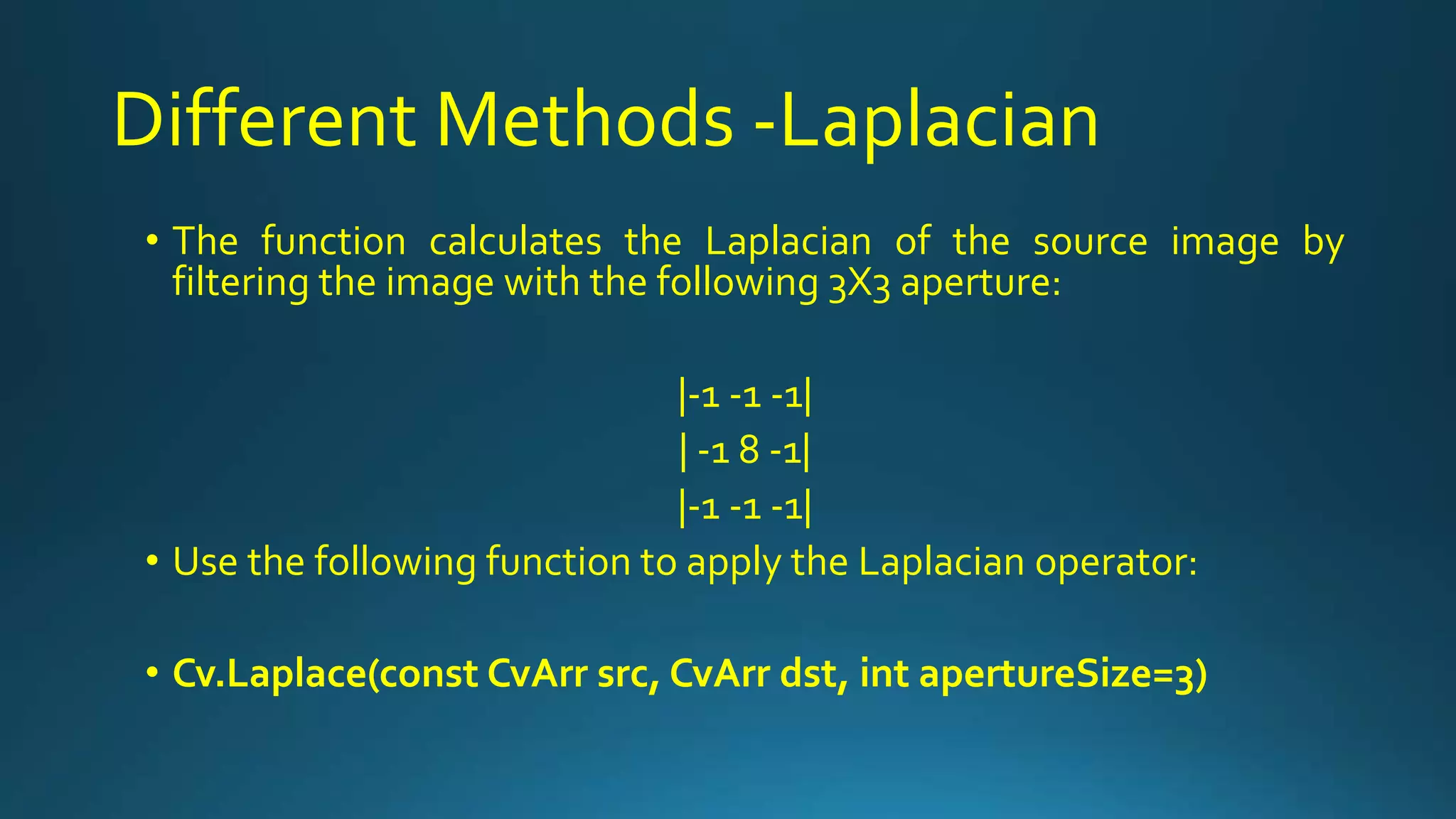 Line Detection Algorithms Ppt