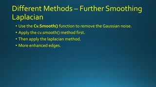 Line detection algorithms | PPTX