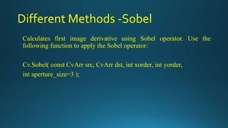 Line detection algorithms | PPTX