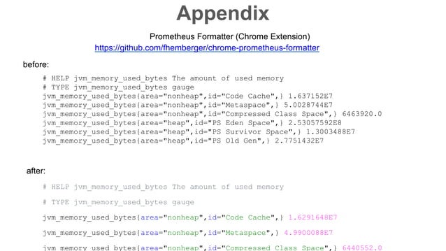 MicrometerとPrometheusによる LINEファミリーアプリのモニタリング | PPT