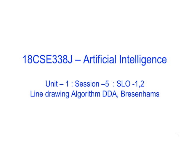 Line Drawing Algorithm Dda In Computer Graphicspdf Graphics Software Computer Software And