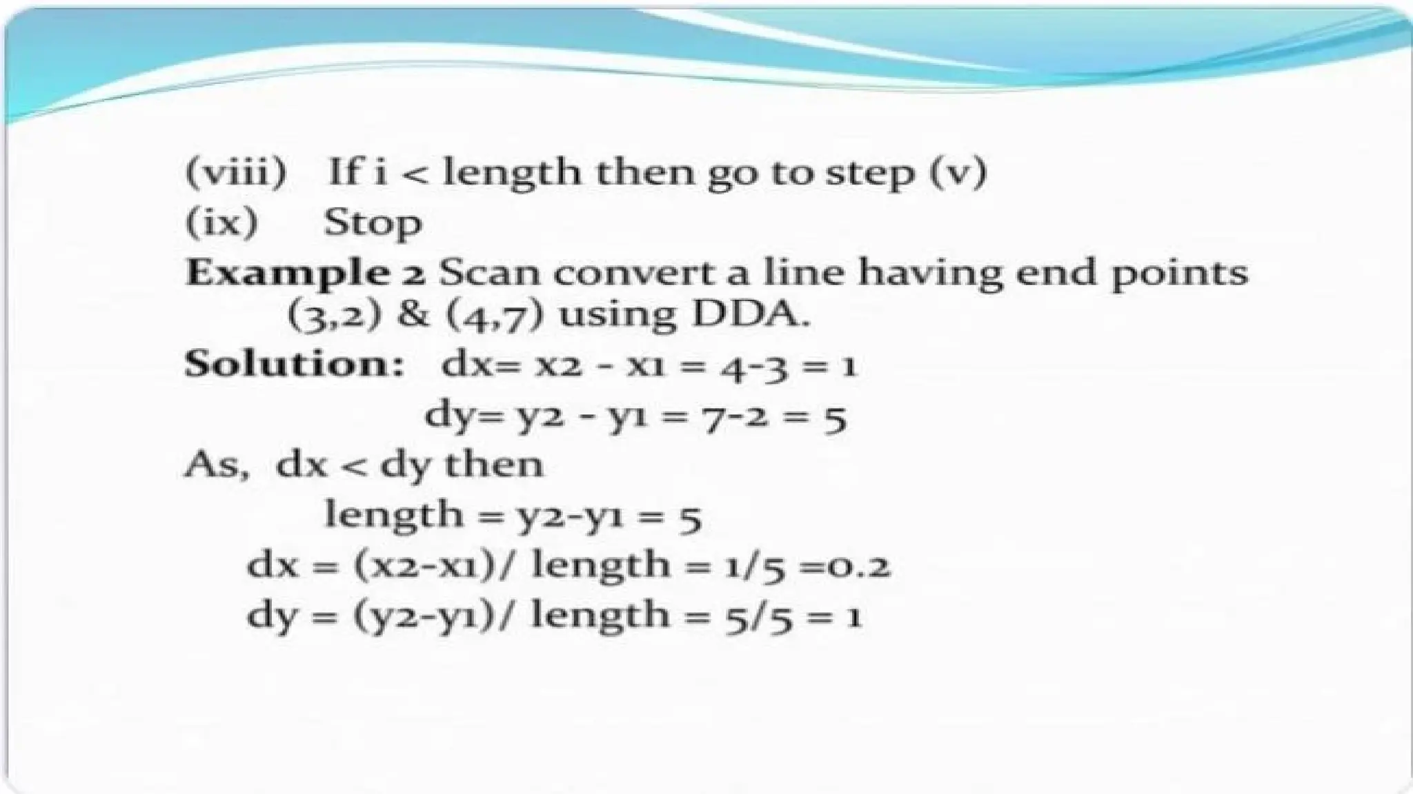 Line drawing algorithm in Computer Graphics.pptx | Free Download
