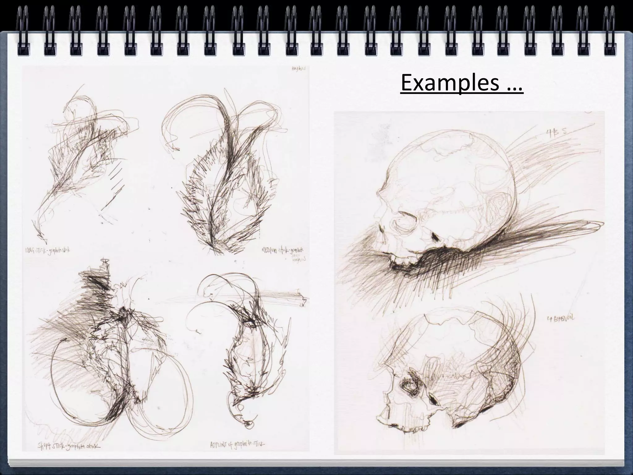 Line drawing and Mark making | PPT