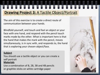 Line drawing and Mark making | PPT