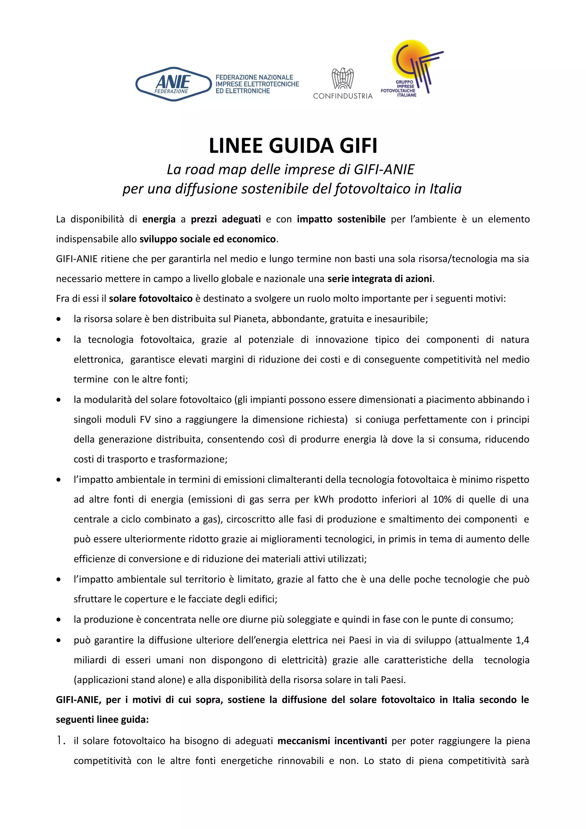 Linee guida GIFI 2011 | PDF