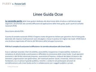 Linee guida ocse | PPT