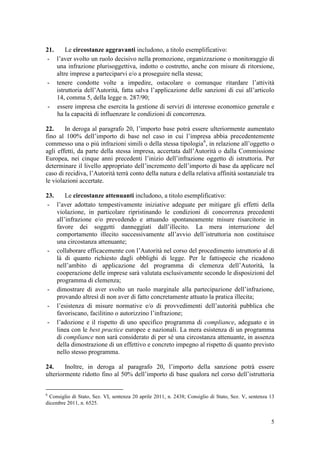 Linee guida sulla modalità di applicazione dei criteri di ...