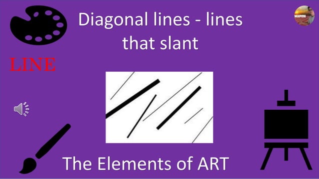 Line Elements of Art | PPTX | Drawing and Sketching | Arts and Crafts