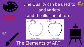 Line Elements of Art | PPTX