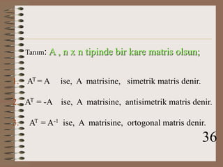 Li̇neer cebi̇r 02 | PPT