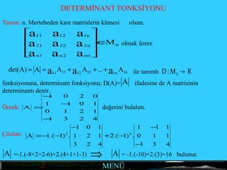 Li̇neer cebi̇r 05 | PPT