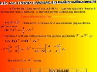 Li̇neer cebi̇r 06 | PPT