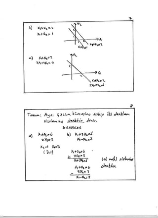 Lineer cebir hafta1 | PDF