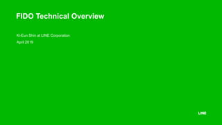 FIDO Technical Overview at FIDO KWG Hackathon | PPT