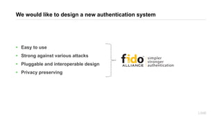 FIDO Technical Overview at FIDO KWG Hackathon | PPT
