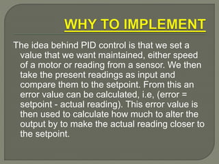 Line follower(theory + coding + videos) | PPTX