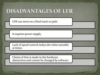 Line follower robot | PPTX