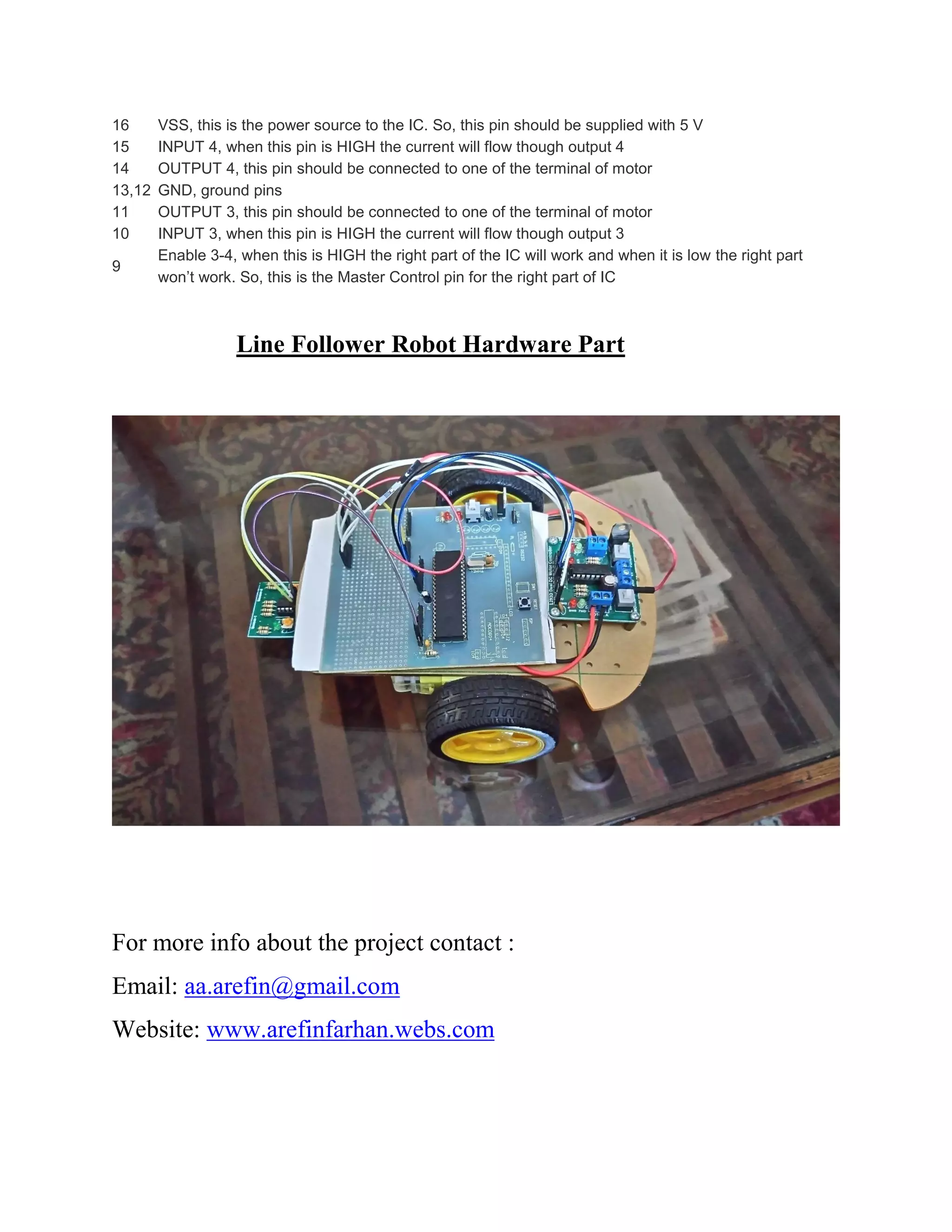 Line Follower Robot | PDF