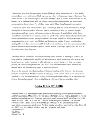 Line Follower Robot | PDF