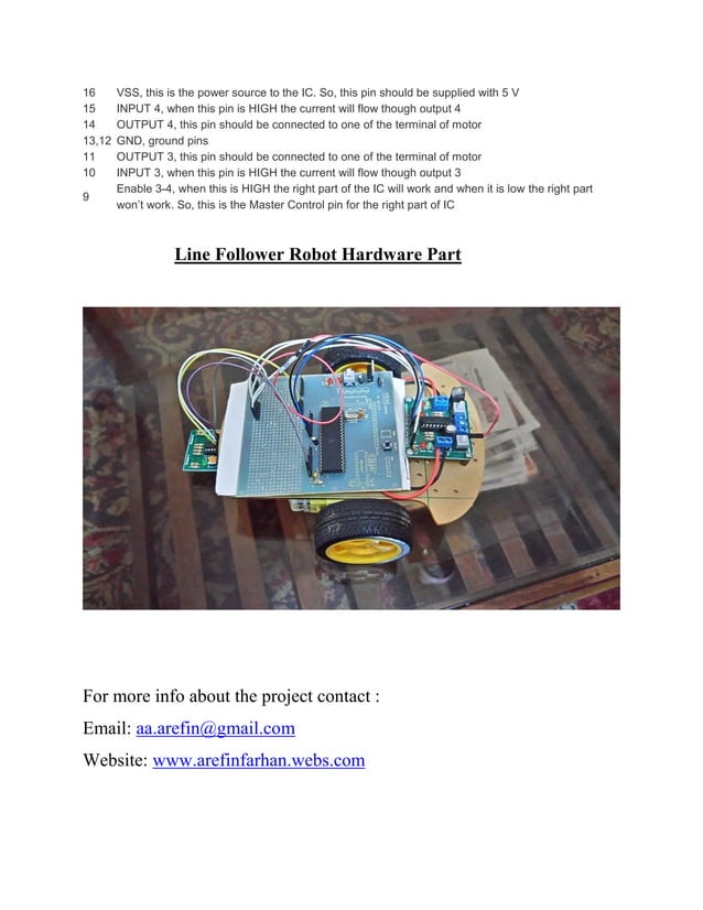 Line Follower Robot | PDF