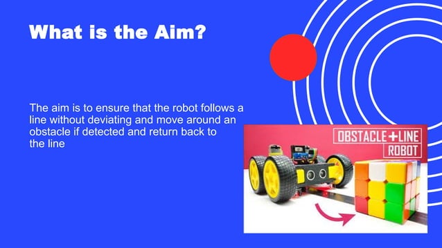 Line following + Obstacle avoidance Model.pptx