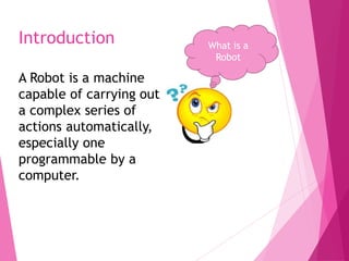 Line Following Robot | PPTX