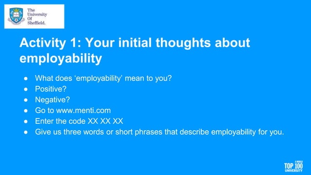 Enhancing Employability: Techniques and Approaches for Your Programme ...