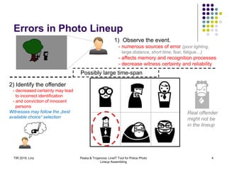 LineIT: Similarity search and recommendations for photo lineup ...