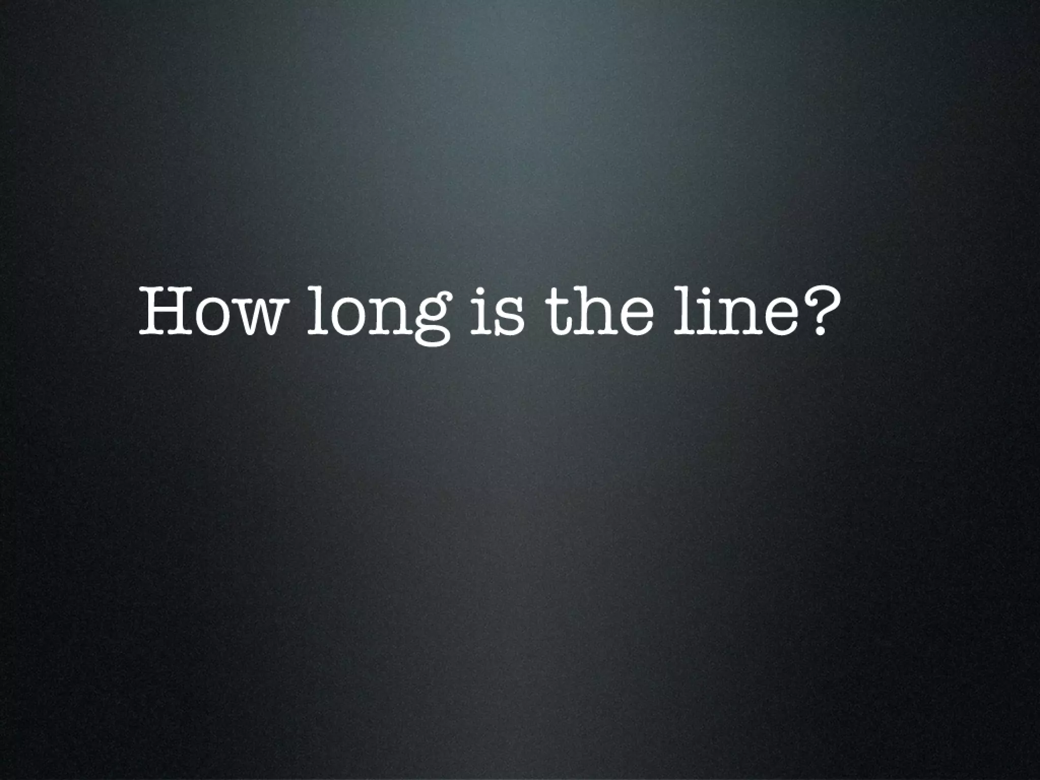 Line length | PPT
