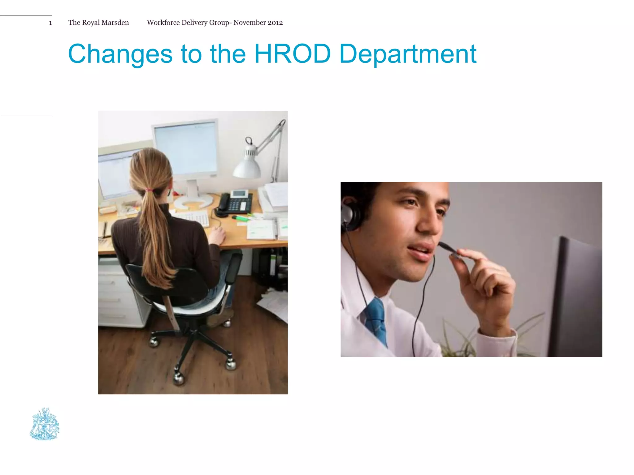 HROD Department Changes | PPT