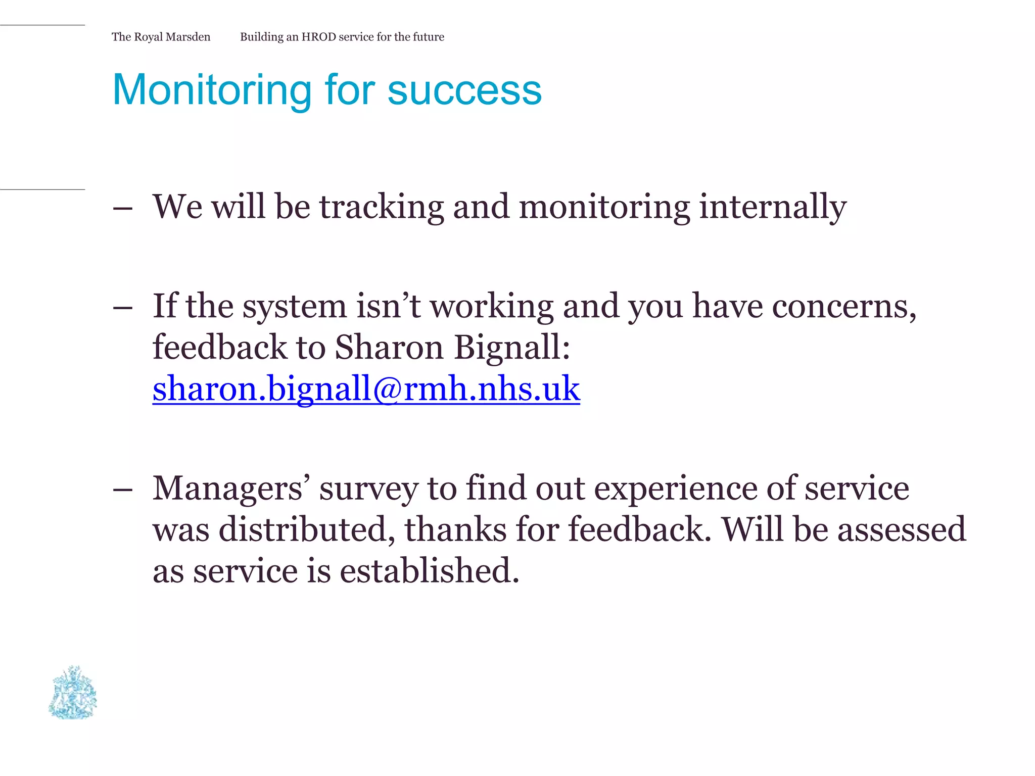 HROD Department Changes | PPT