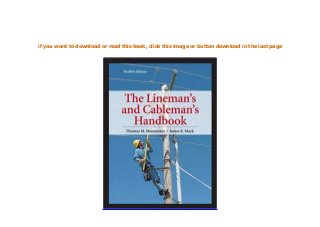 hardcover_$ Linemans and Cablemans Handbook 12th Edition '[Full_Books]'