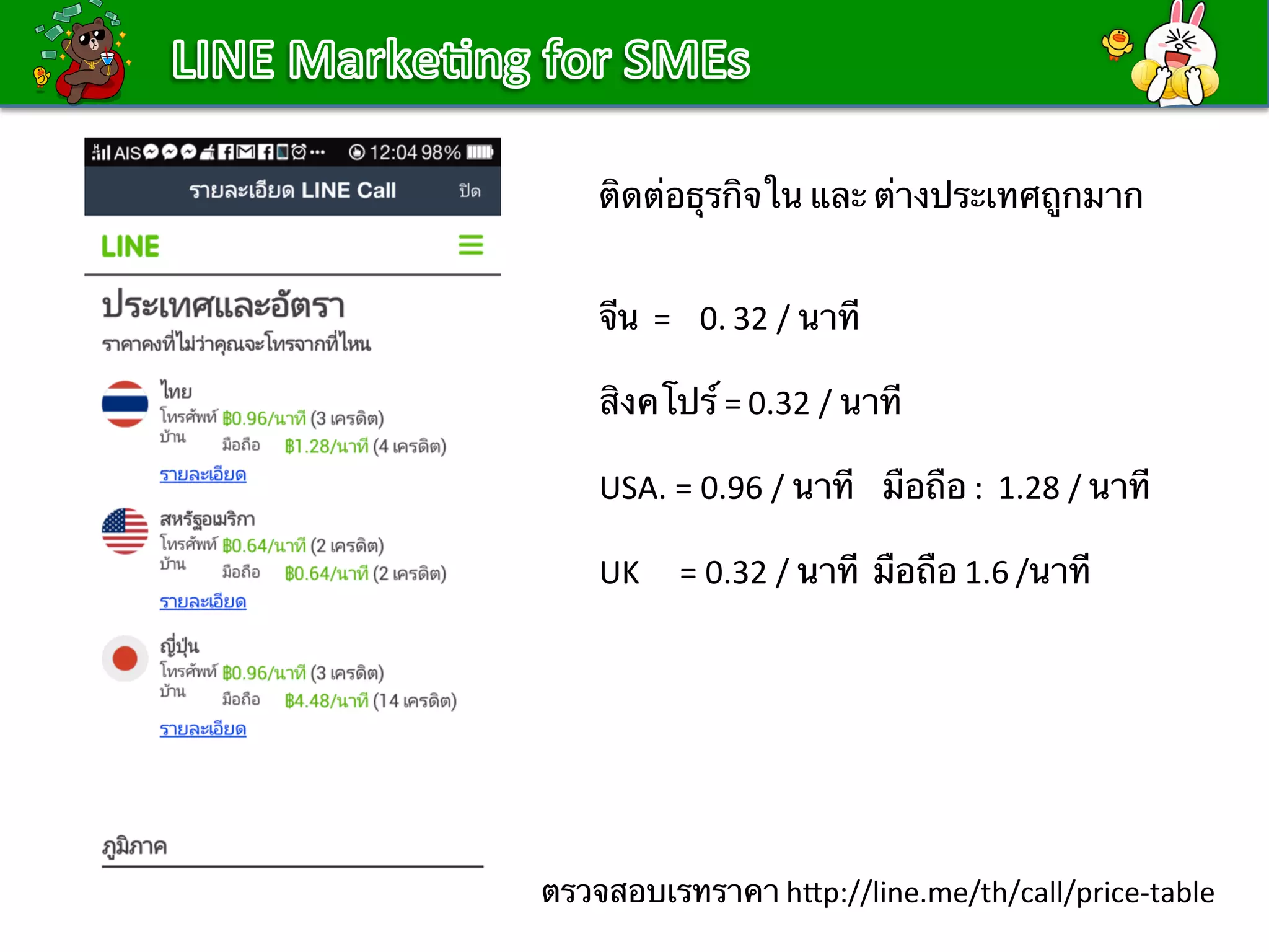 Line marketing for sme เพิ่มยอดขายด้วย LINE Marketing | PDF