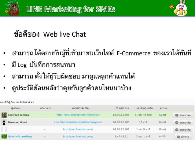 Line marketing for sme เพิ่มยอดขายด้วย LINE Marketing | PPT