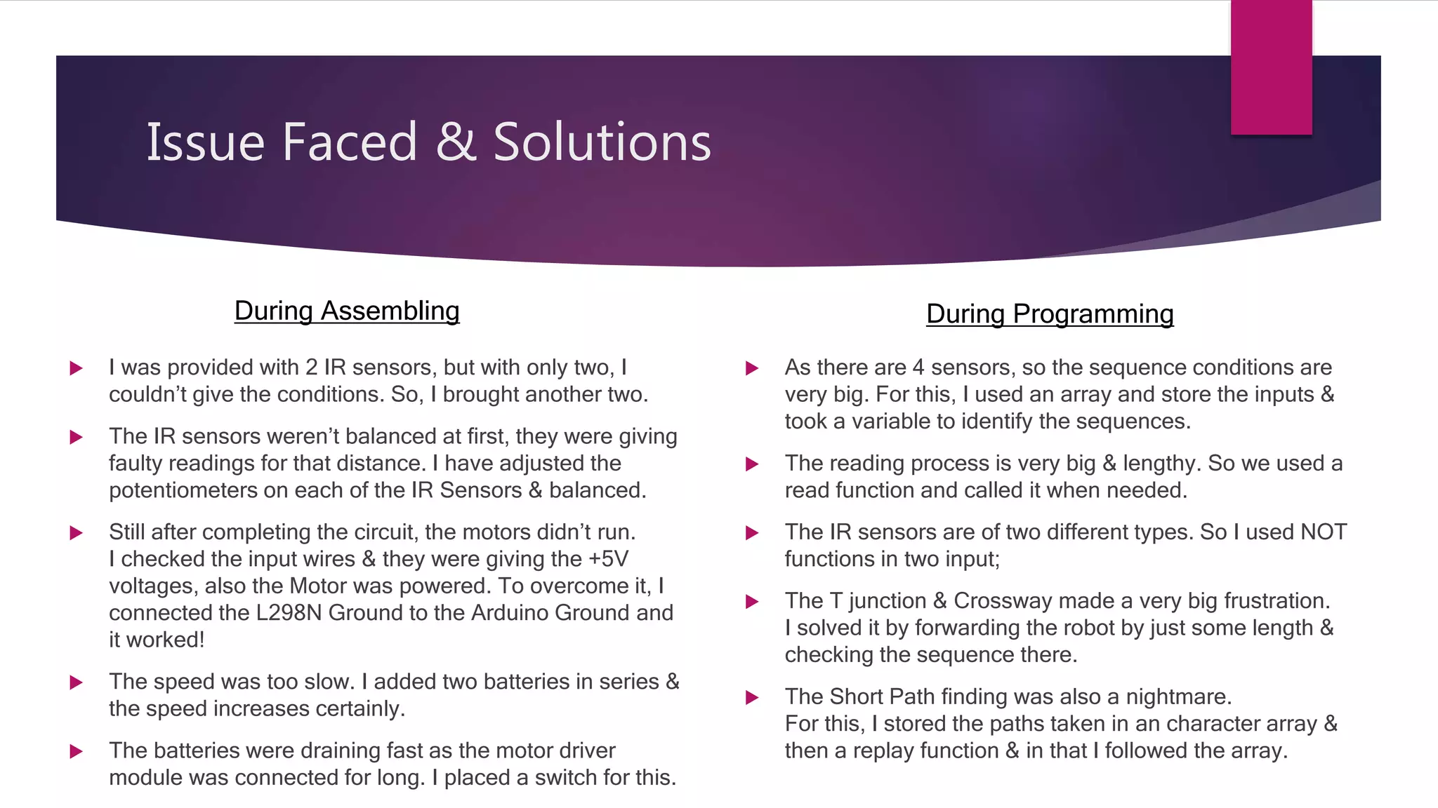 Line Maze Solver Presentation | PPTX