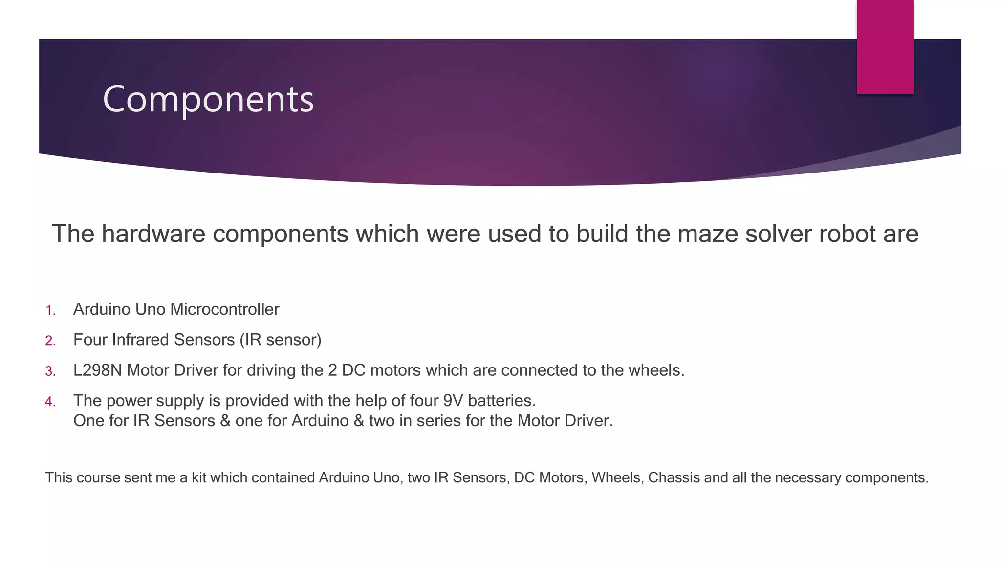 Line Maze Solver Presentation | PPTX