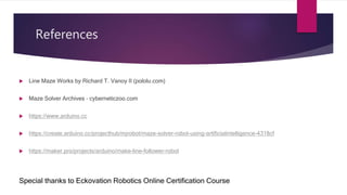 Line Maze Solver Presentation | PPTX