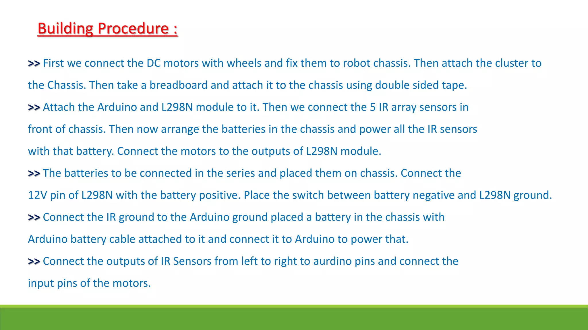 Line maze solver robot | PPTX