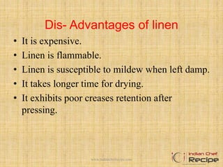 Advantages of linen store