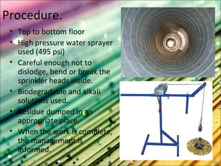 Linen chute & its cleaning procedure | PPT