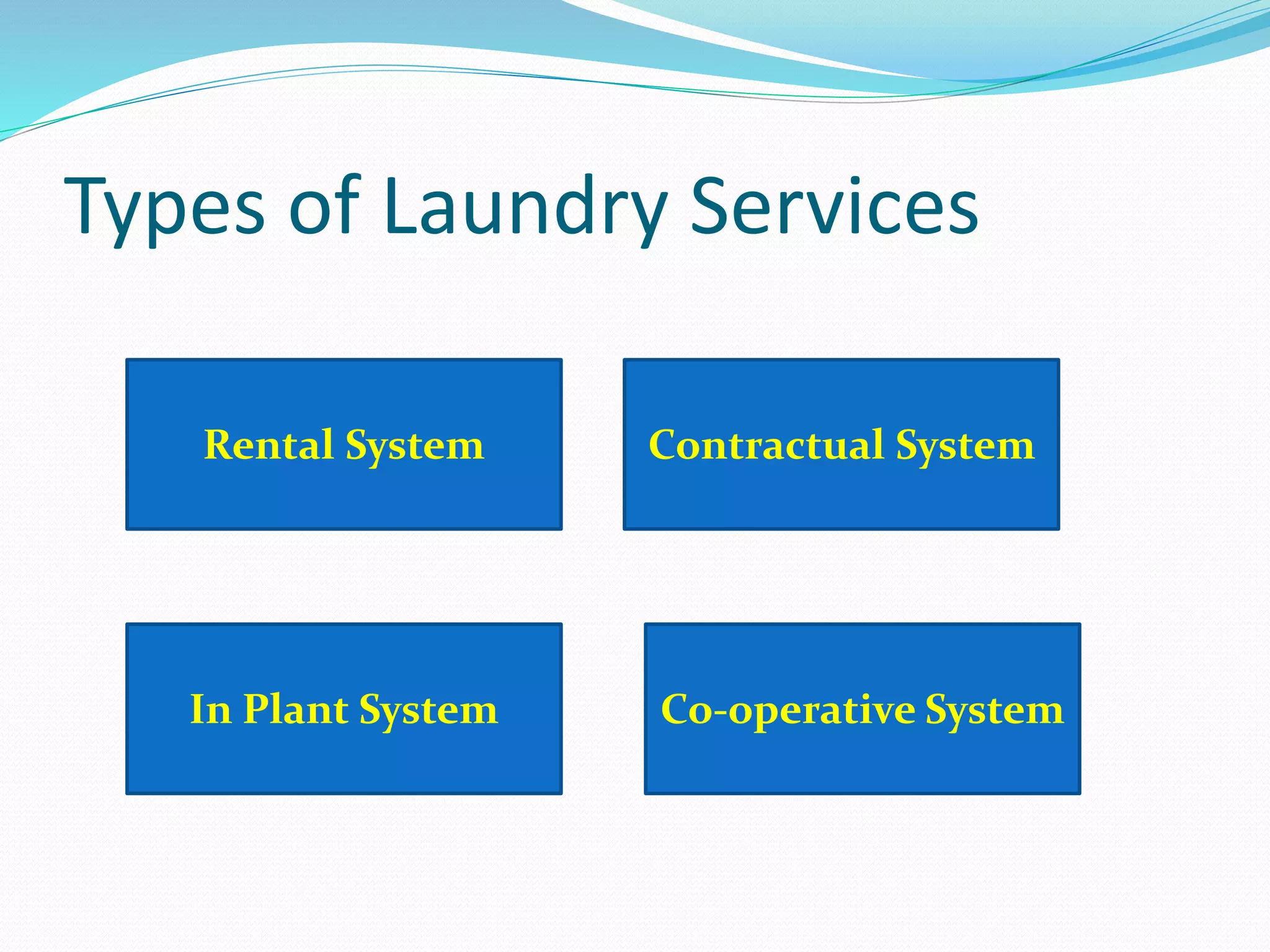 Linen & laundry service | PPTX