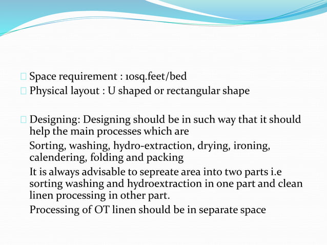 Linen & laundry service | PPTX