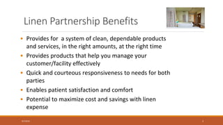 Linen management and excessive linen losses 090716 | PPT